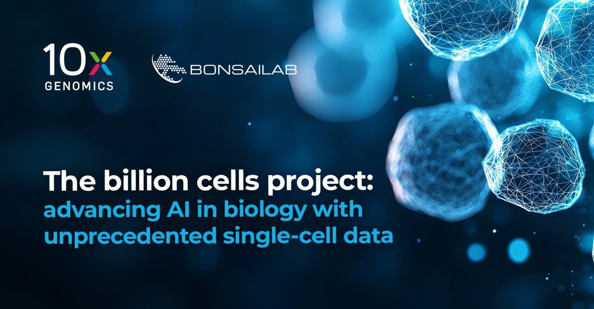 The billion cells project: advancing AI in biology with unprecedented ...