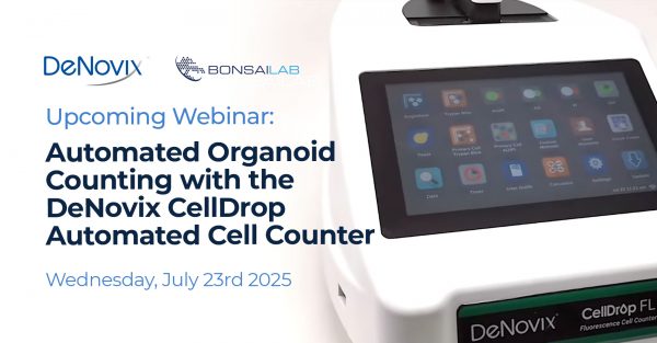 Automated Organoid Counting with the DeNovix CellDrop Automated Cell ...